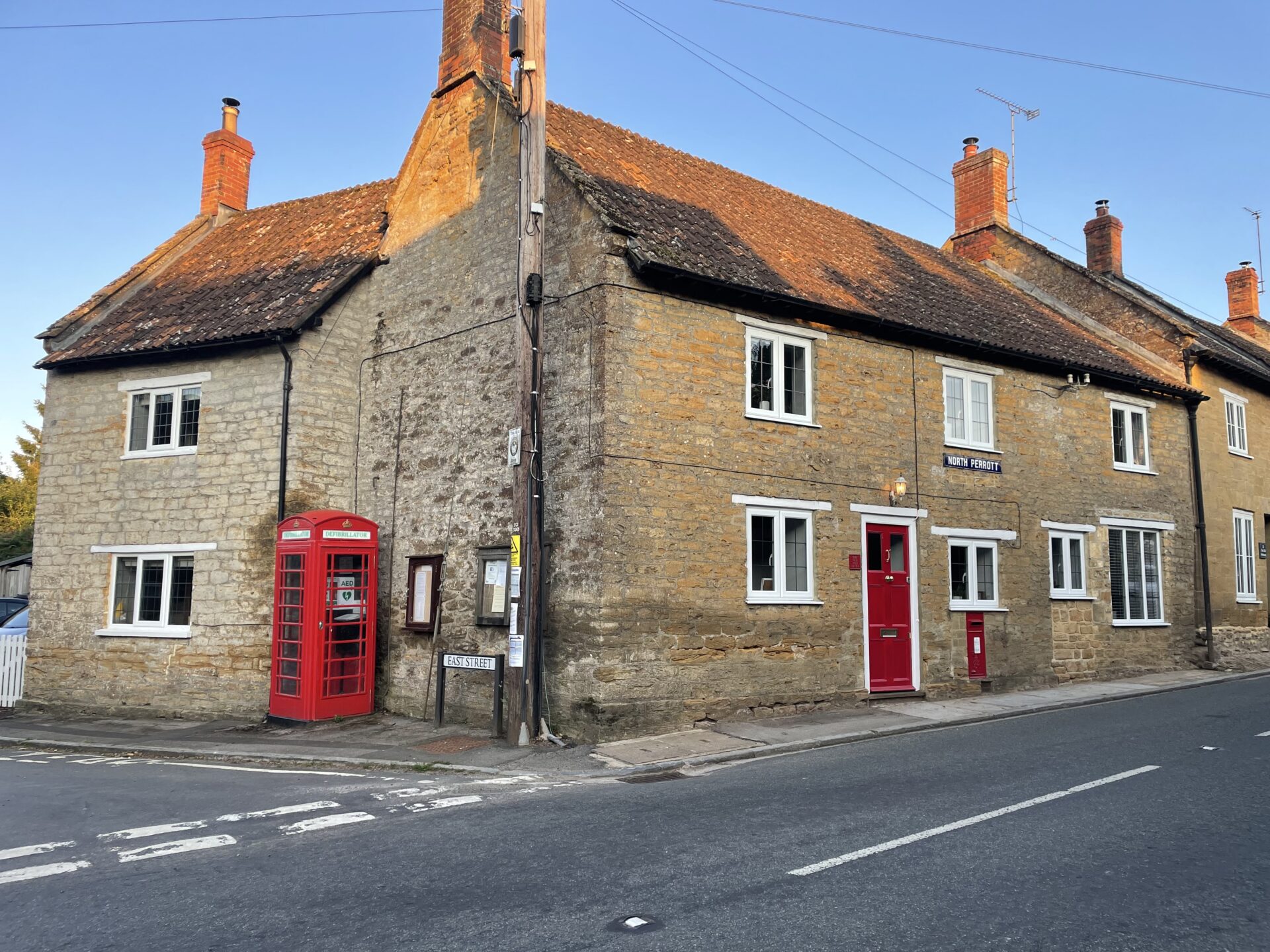 The Telephone Box at The Old Post Office: North Perrott - Discover ...